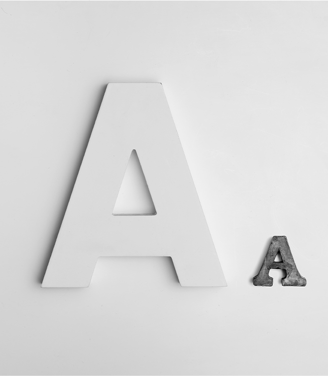 Udskårne bogstaver | Redhill Design & Print